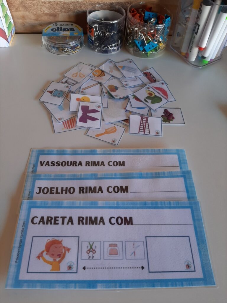Jogo das rimas - Psicopedagoga Kamilla Stati