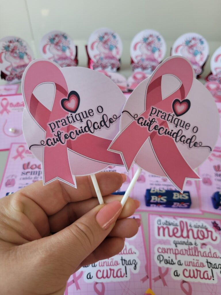 Kit outubro rosa - Psicopedagoga Kamilla Stati