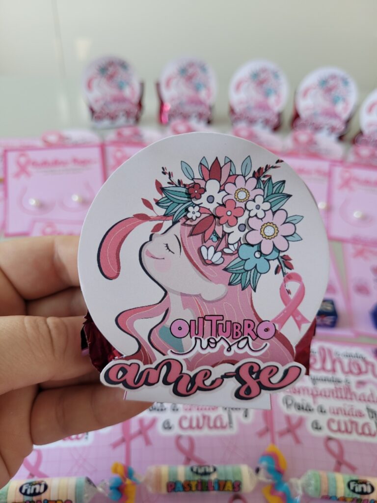 Kit outubro rosa - Psicopedagoga Kamilla Stati