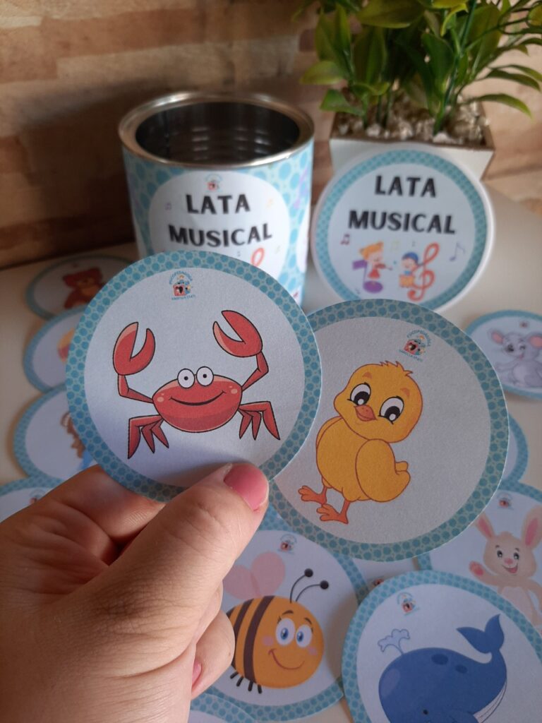 Lata musical - Psicopedagoga Kamilla Stati