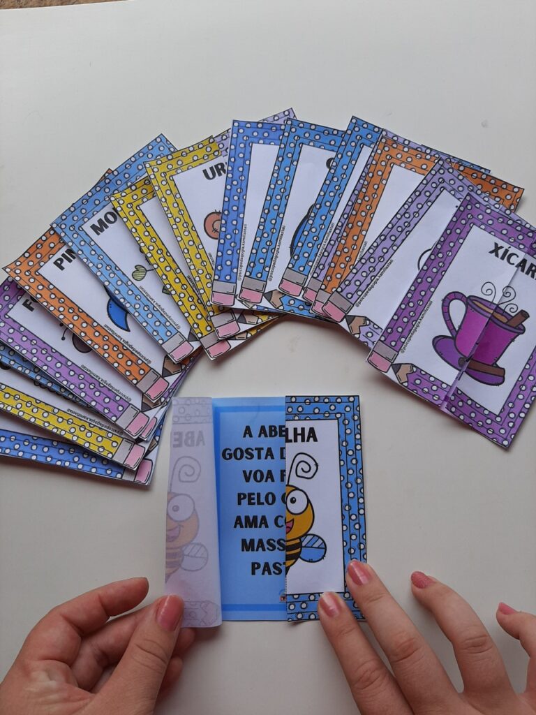 Mini textos: Leiturinha secreta - Psicopedagoga Kamilla Stati