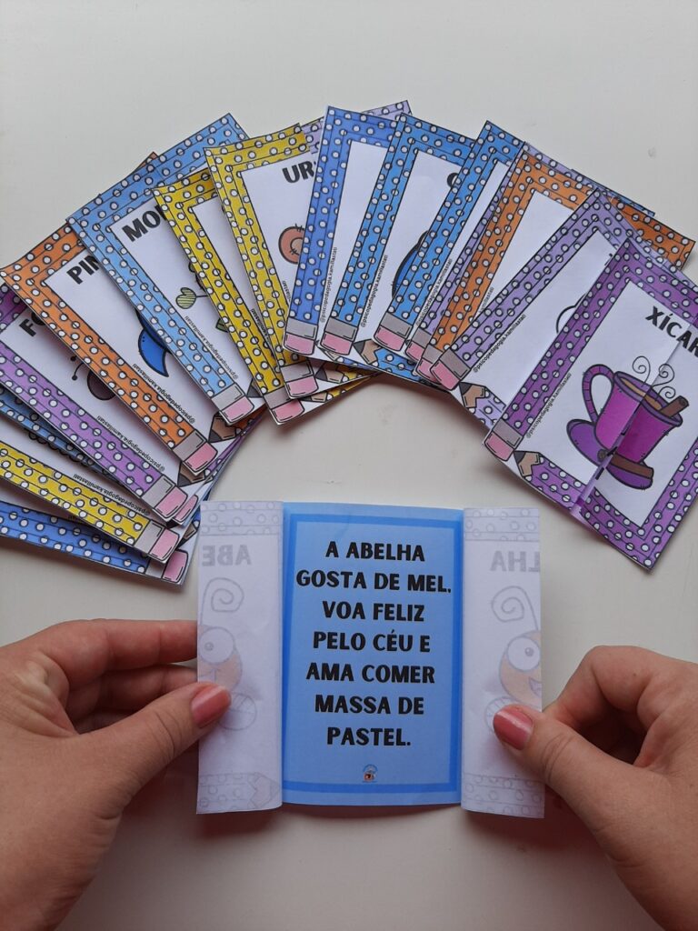 Mini textos: Leiturinha secreta - Psicopedagoga Kamilla Stati