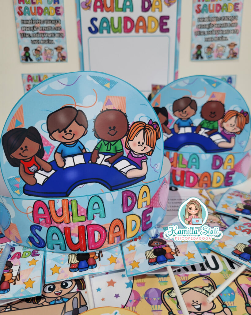 Kit aula da saudade - Psicopedagoga Kamilla Stati