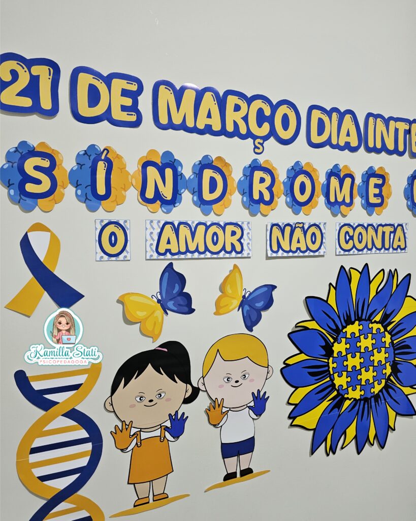 Painel Síndrome de Down - Psicopedagoga Kamilla Stati Painel Síndrome de Down - Psicopedagoga Kamilla Stati