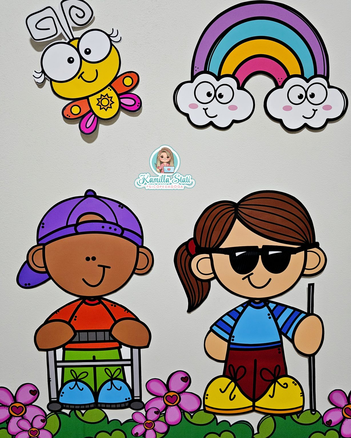 Painel semana da inclusão - Psicopedagoga Kamilla Stati