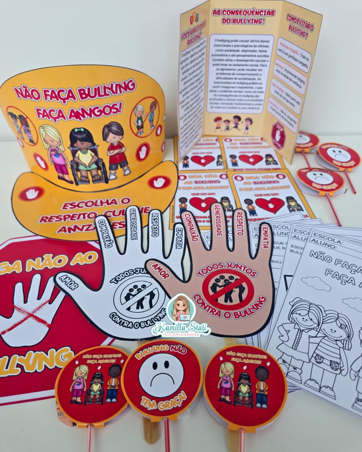 Kit Bullying - Psicopedagoga Kamilla Stati