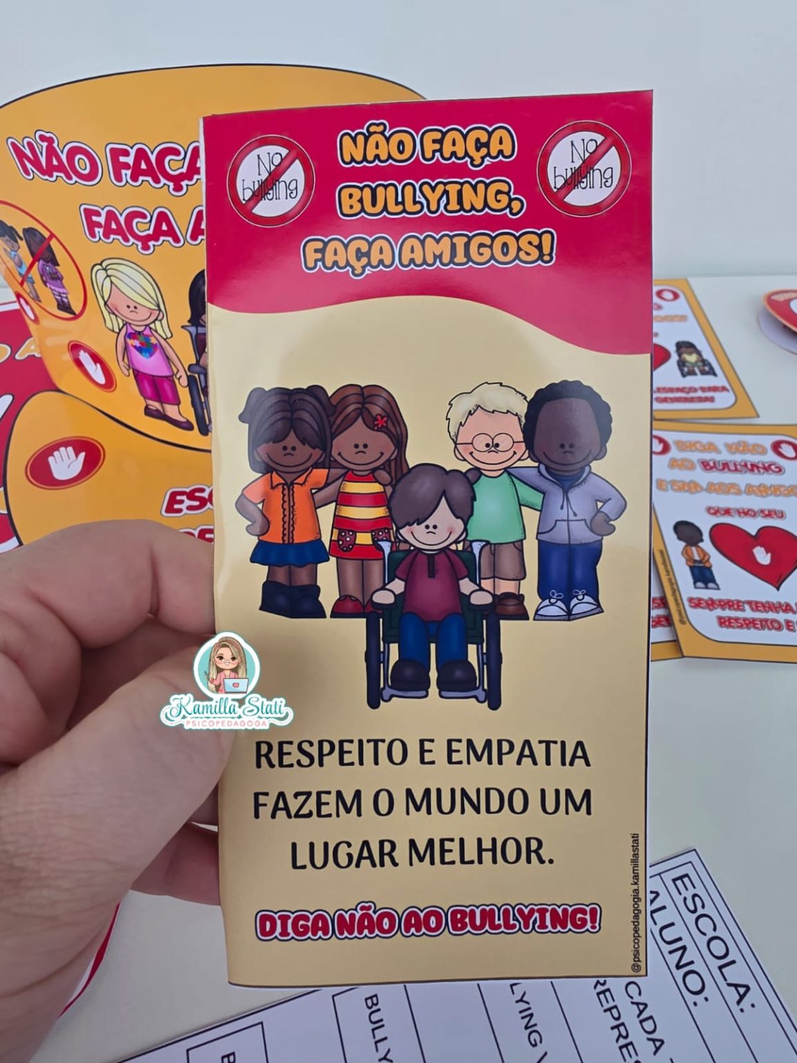 Kit Bullying - Psicopedagoga Kamilla Stati